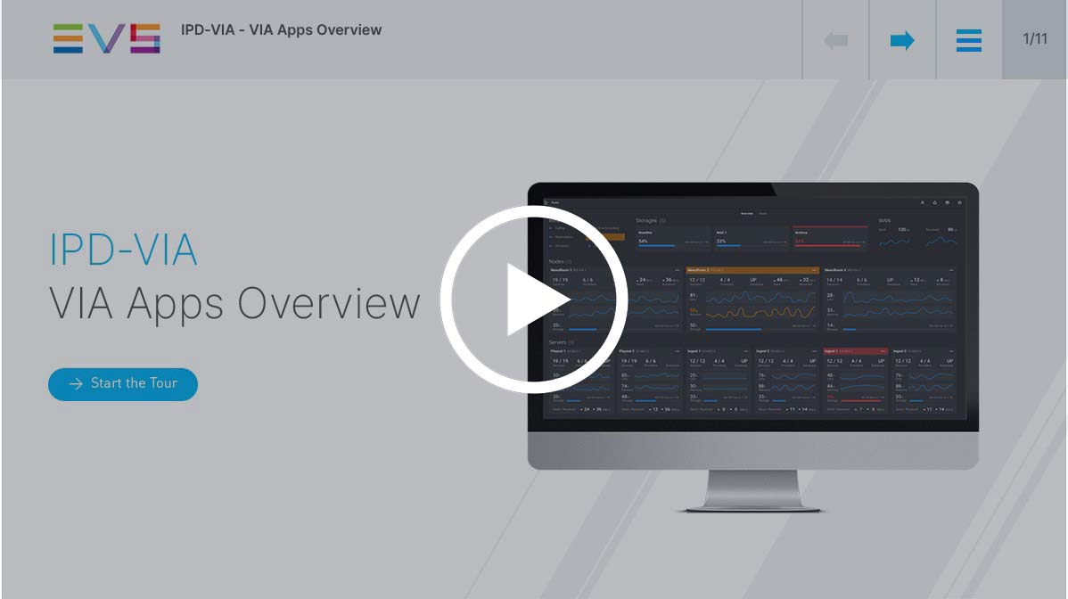 IPD-VIA Tutorials | EVS